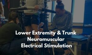 Lower Extremity & Trunk Neuromuscular Electrical Stimulation NMES